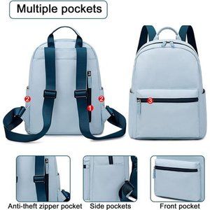 Bags | Mini Backpack Women Girls Blue | Poshmark